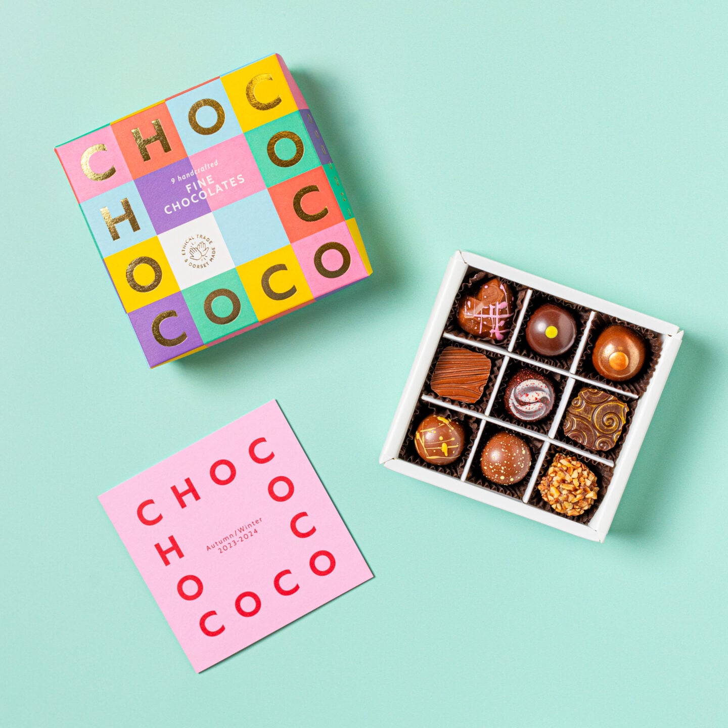 Chococo - Milk Chocolate Selection Box | The Little Botanical