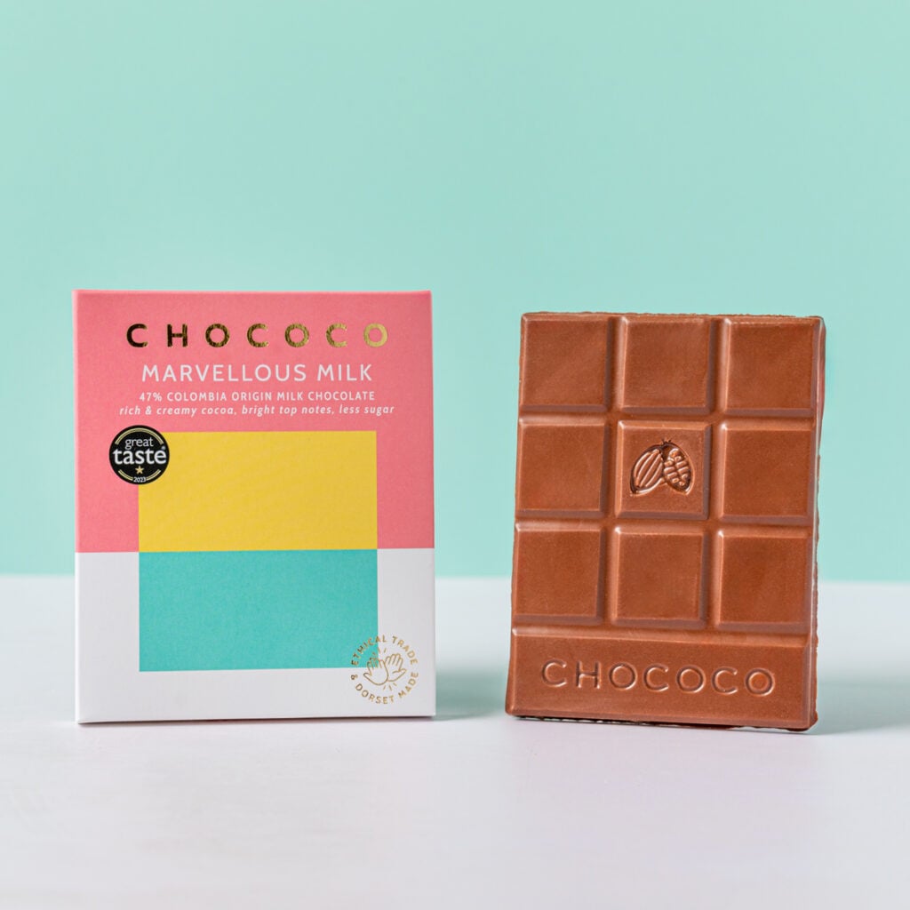 Chococo - Marvellous Milk 47% Colombia Origin Chocolate Bar | The ...